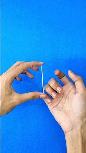 How To Throw Toothpick Using Finger