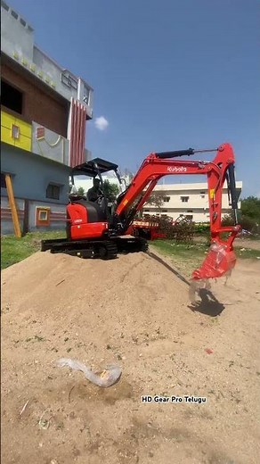 Kubota new mini excavator operator Training activities |mini excavator working videos |excavator
