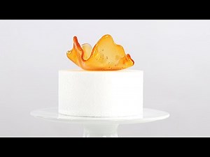 HOW TO MAKE AN ISOMALT SAIL / CAKE TOPPER │ CAKE DECORATING │ CAKES BY MK