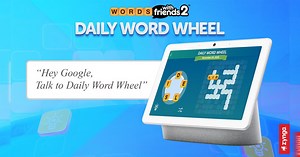 Daily Word Wheel based upon 'Words with Friends' coming to Nest Hub devices