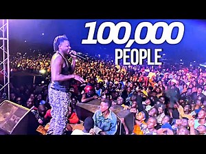 Alien Skin Live Performance in Mbale City “ 100,000” People