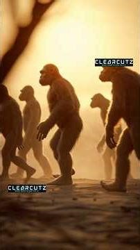 Humans vs Monkeys #evolution#scienceexplained#learnontiktok#education#didyouknow#mindblown#viral
