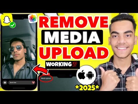 How To Remove Snapchat Media Upload Problem 2025 | How To Fix Snapchat Media Upload Problem
