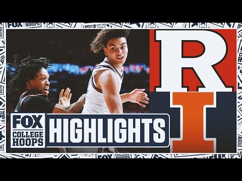 Rutgers Scarlet Knights vs No. 16 Illinois Fighting Illini Highlights 🏀 FOX College Hoops