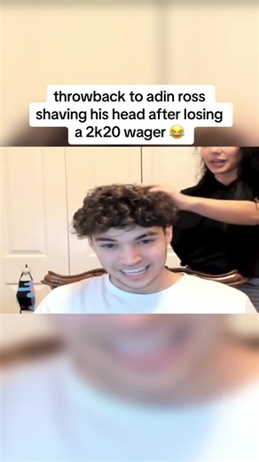 throwback to adin ross shaving his head after losing a 2k20 wager 😂 #adinross #adinrossclips #viral #fyp