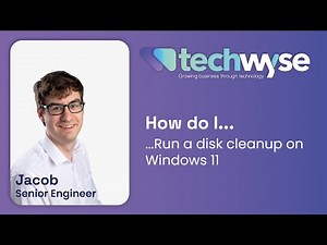 How run a disk cleanup in Windows 11