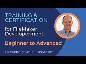 FileMaker Training & Certification Program - Productive Computing University