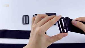 Buckles for Straps 1 Inch, Quick Side Release Plastic Buckle Clip 6 Pack + Tri-Glide Slide Clip 12 PCS, Heavy Duty Dual Adjustable No Sewing, Replacement for Backpack Fanny Pack Belt Dog Collars.