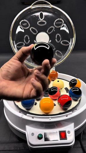 💥Say goodbye to dull billiard balls🚀 ✨Hello to tournament-ready shine with our 16-ball automatic cleaner!🎱 ✅Gentle polishing with premium wool felt. ✅Ultra-quiet operation ✅Fast heat dissipation Load, press start, and enjoy perfectly polished balls in minutes!⚡ | Ignacio Kelley