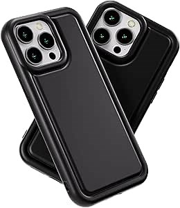 Case Compatible for Xiaomi Redmi Note 12 Pro Plus(5G), Military-Grade Protection Soft TPU Shockproof Cover - Black