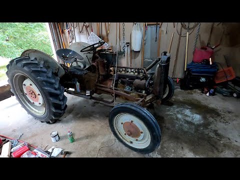 Quick easy fix for a stuck valve on a Ford 2n, 9n or 8n Tractor WITHOUT any dis-assembly!