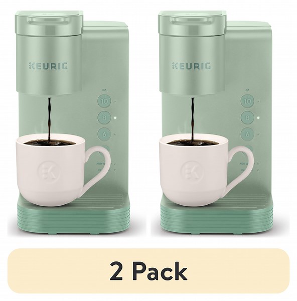 (2 pack) Keurig K-Express Essentials Single Serve K-Cup Pod Coffee Maker, Sage