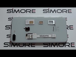 iPhone 8 Plus Dual SIM adapter 4G for iPhone 8 and 8 Plus SIMore WX-Twin 8 Plus