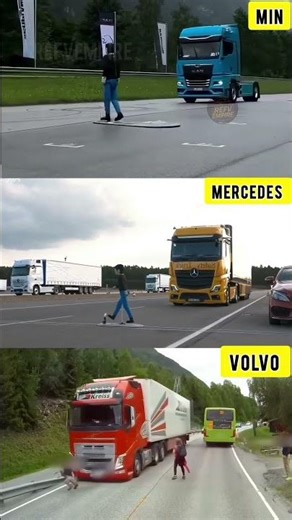 Automatic Emergency Braking Challenge | Which Brand Stops First #shorts