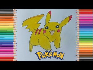 How To Draw Pikachu Step- by-step | Pokemon drawing | Easy complete Tutorial