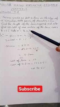 Class 7 Maths Ex 9.1 Q6 | Perimeter & Area Trick 🔥 | 2026 Exam Important | NCERT Solution