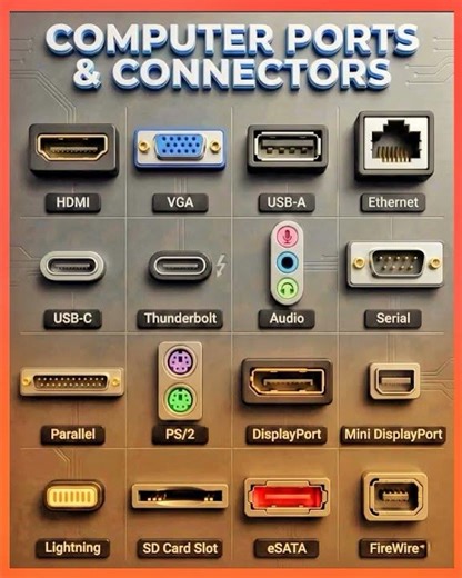 IO Port #computer #computereducation #inputoutput #computerknowledge #windows