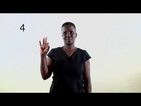 Kenya Sign Language Learn Numbers