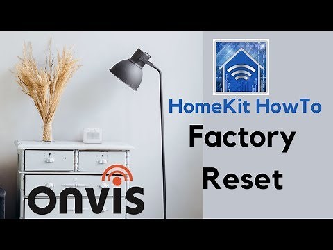HomeKit HowTo: Factory Reset Onvis SMS1 Smart Motion Sensor