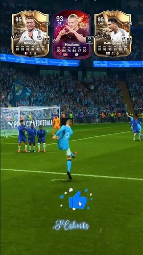 Real Madrid Vs Man City UEFA Champions League Free Kick !...#FC26 #fc26 #eafc26 #shorts