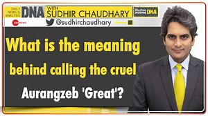 125K views · 10K reactions | What is the meaning behind calling the cruel Aurangzeb 'Great'? Find out with Sudhir Chaudhary | #Aurangzeb #AsaduddinOwaisi #Mughals | DNA India | Facebook