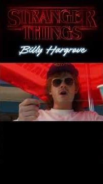 Stranger Things Billy Hargrove Music Video Tribute - "The Stars Don't Shine, They Burn" #shorts