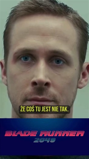 Nie zdasz tego testu... Ten test łamie ludzi #Shorts #BladeRunner #BladeRunner2049 #RyanGosling