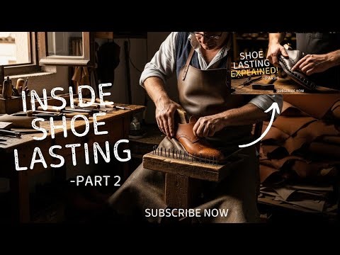 How to Last a Shoe: Complete Shoemaking Tutorial for Beginners | Leather Shoe Construction