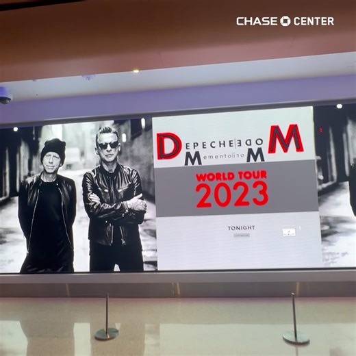 29 reactions | Depeche Mode brings the Memento Mori Tour to Chase Center TONIGHT Let’s get ready to rock, SF 落 | Chase Center | Facebook