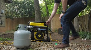 A ⛈ can be unexpected & troublesome. Like Risinger Build, you can be one step ahead of it with a Champion generator to help keep you #PoweringYourLife. ⚡️ | Champion Power Equipment