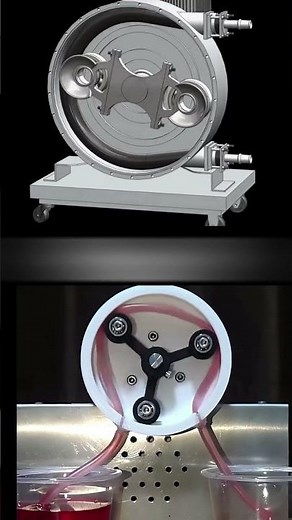 How Peristaltic Pumps Work #Mechanical Encyclopedia #Technology #Popular Science