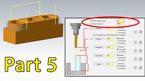 Mastercam Linking Parameters - Output Feed Move