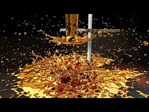 Cinema 4D - Water Splash Animation