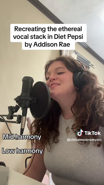 Recreating the Ethereal Vocal Stack in Diet Pepsi by Addison Rae