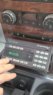 Using The Motorola Astro Spectra Phone List