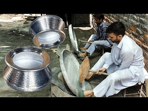 Amazing Process of Making Large Kitchenware With Silver | Cookware Factory