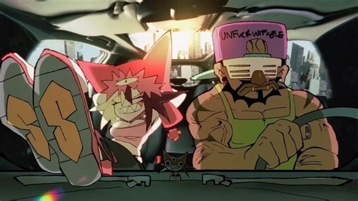 Zalay on Instagram: "ANIMATED VISUALIZER FOR THE @shteppi SWAGGOT ALBUMS 🗣️🗣️ GOGO LISTEN, SHE SNAPPEDD, and truly it was an honor to be commissioned to do this🥹 thank you!! The songs are Nyotaimori and Bingo!"