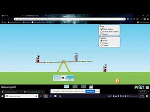 AP Physics C - PHET Torque Simulator/Game