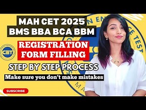 12th MAH CET 2025 |Complete registration process | BMS BBA BCA BBM |INTEGRATED MBA