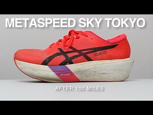 ASICS Metaspeed Sky Tokyo After 100 Miles