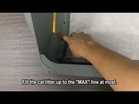Assembly Tutorial Video for 500B automatic cat litter box