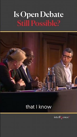 Is open debate still possible? #identitypolitics #debate #intelligencesquared #iq2