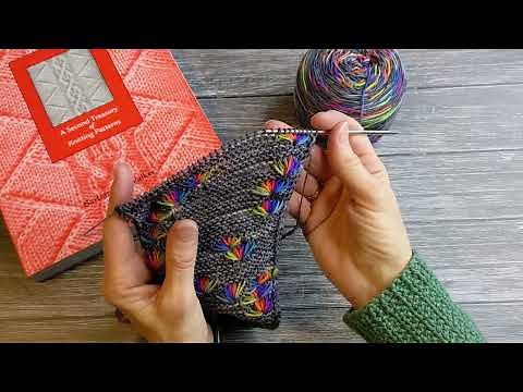 Tutorial: How to work the Shell Dip stitch