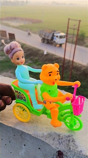 Crazy Bicycle 🚲 And Remote Control Police Bike Unboxing And Testing Short Video ||