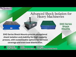 DXO Series Shock Isolation Mounts: Latest Technology for Vibration Dampening Mounts.