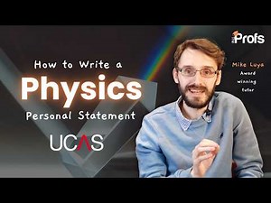 UCAS PHYSICS PERSONAL STATEMENT GUIDE (2025)