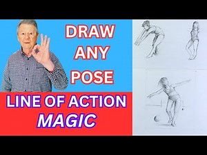 Draw Any Pose Line of Action Magic