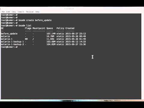 Solaris 11 Update SRU