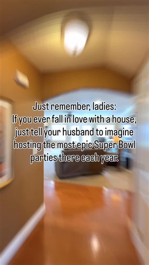 Pro tip, ladies: If you want the house, just tell your husband to imagine throwing a great Super Bowl party there next year! Room for the guys? Check. Space for snacks, screens, and seating? Plenty. A space for you to play games when you don’t want to watch THE game? Absolutely! It might sound funny... but it works. Because the right house is where the best Super Bowl parties are hosted. Come by 4845 S. Farm Road 131 in Springfield, MO today to see where you can be hosting a Super Bowl party nex