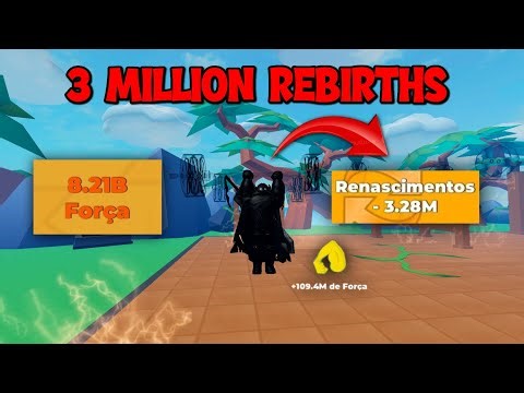 3 Million Rebirths in Muscle Legends!